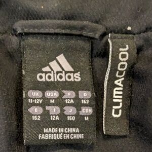 adidas | Jackets & Coats | Adidas Hooded Black Jacket Full Zip From The ...
